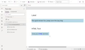 How To Make A Power Apps Auto-Width Label