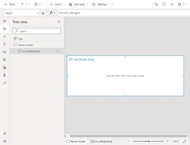 Power Apps Custom Page Modal Dialog For Model-Driven Apps