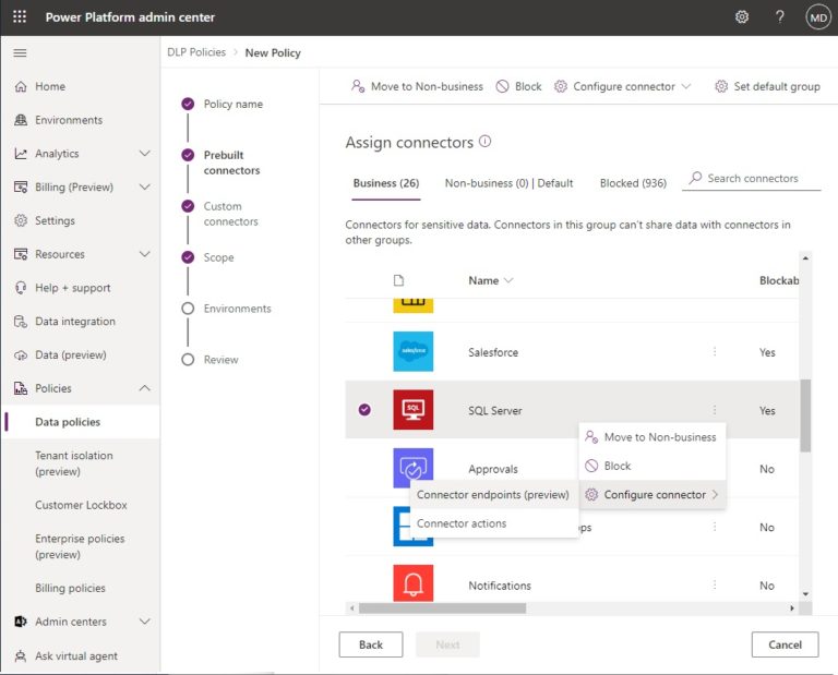 8 Power Platform DLP Policy Best Practices