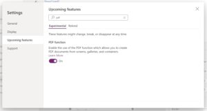 Power Apps PDF Function: Create, View & Download PDFs