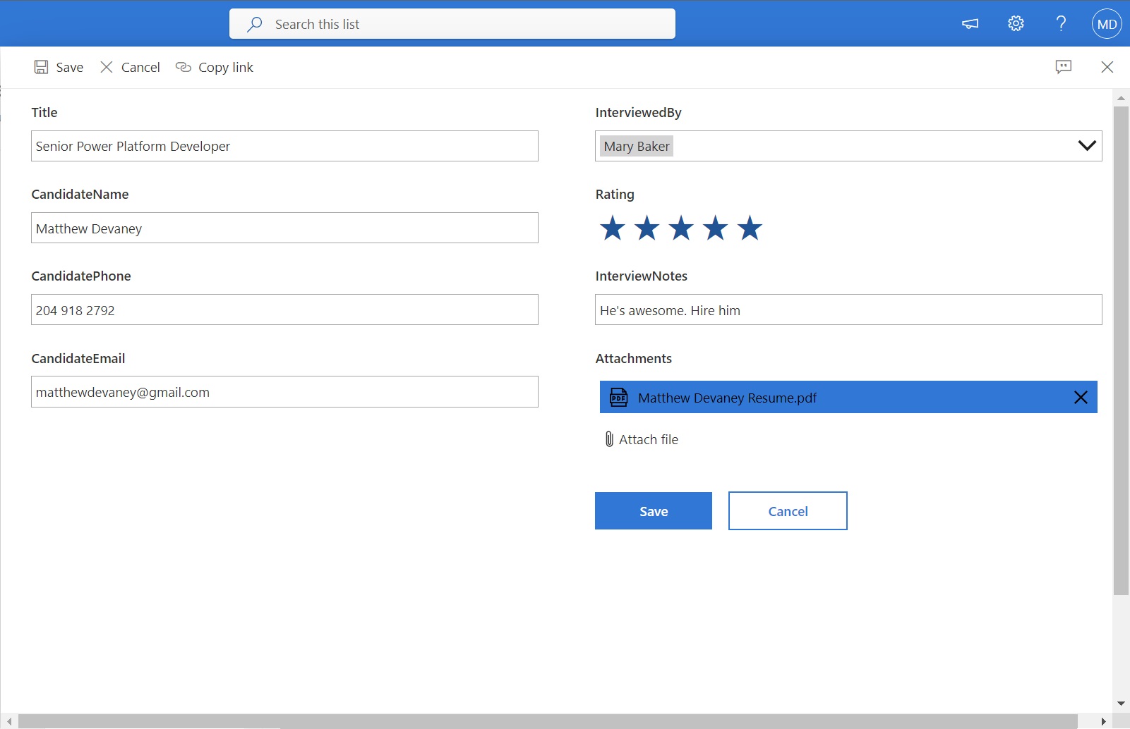 Power Apps: Customize A SharePoint List Form