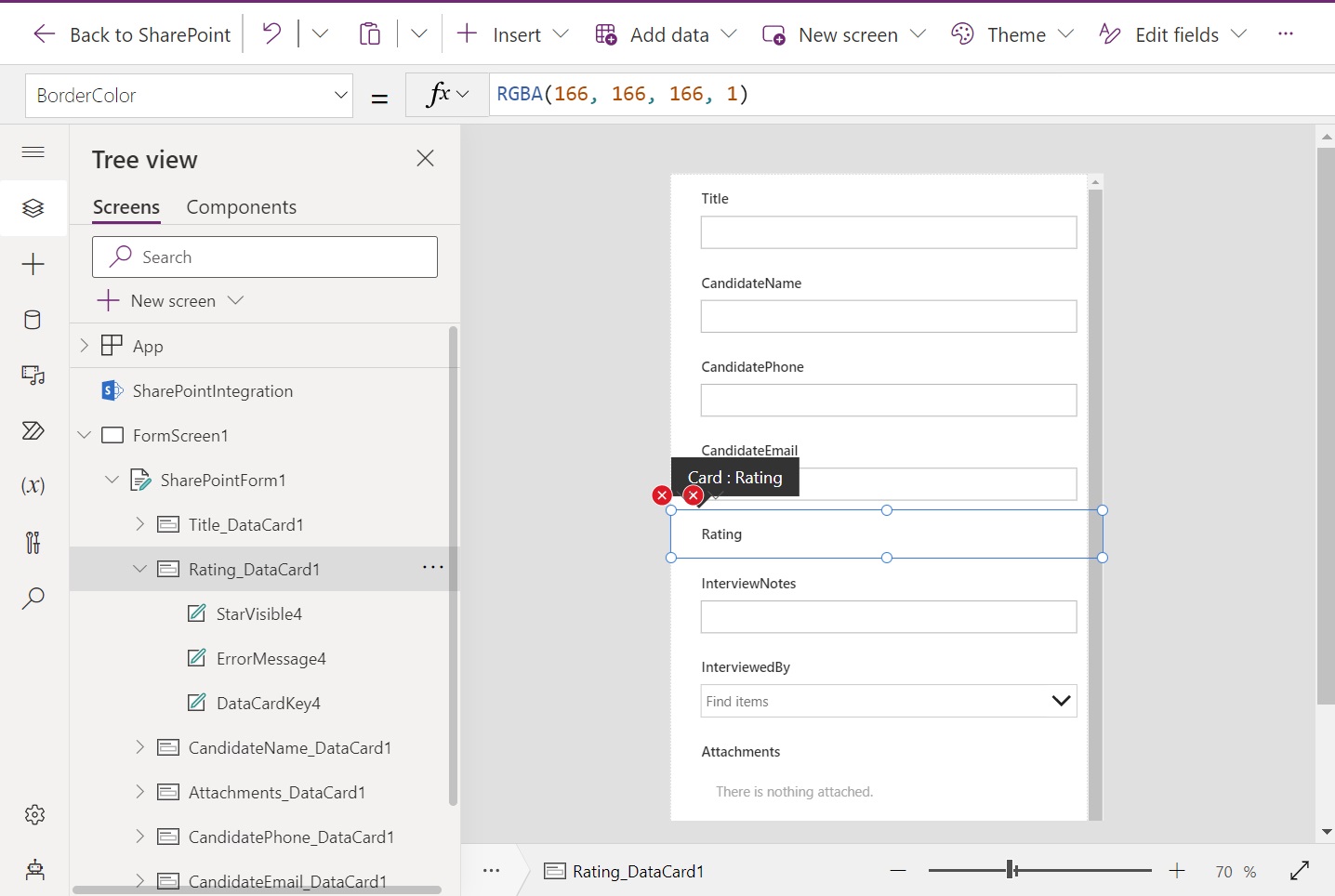 Power Apps: Customize A SharePoint List Form