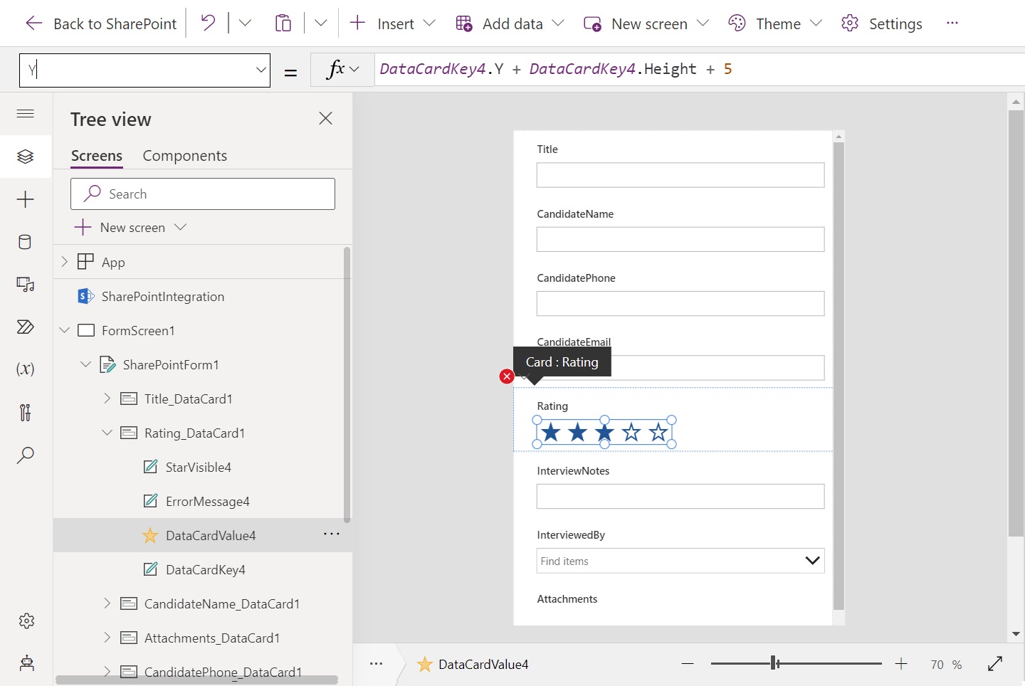 Power Apps: Customize A SharePoint List Form