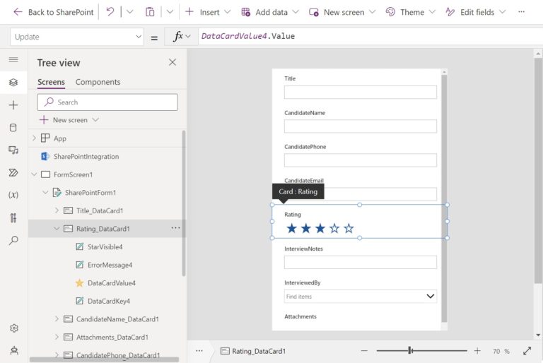 Power Apps: Customize A SharePoint List Form