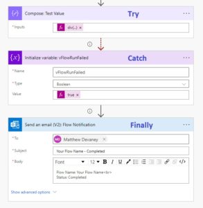 Power Automate Standards: Error-Handling