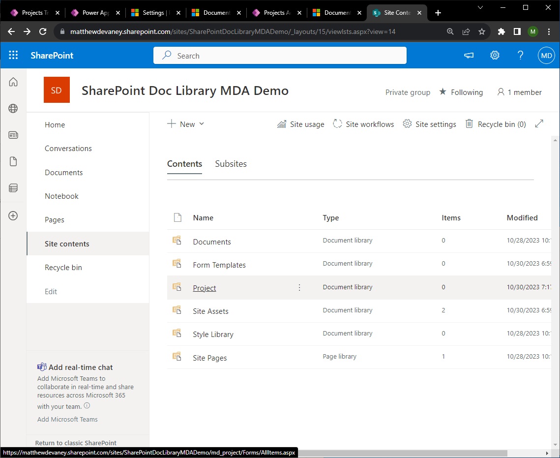 How To Setup SharePoint Integration: Model-Driven Power Apps