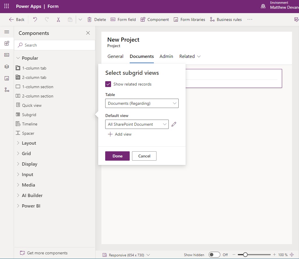 How To Setup SharePoint Integration: Model-Driven Power Apps