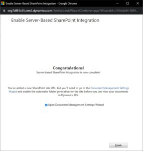 How To Setup SharePoint Integration: Model-Driven Power Apps