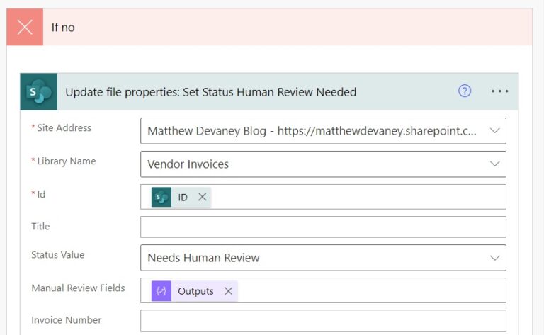 Extract Invoice Details With Power Automate And AI Builder