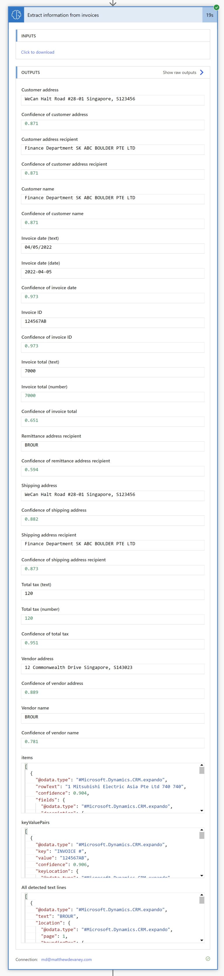 Extract Invoice Details With Power Automate And AI Builder