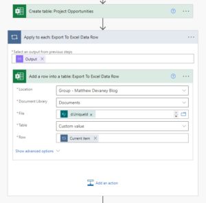 Create An Excel File And Add Rows Using Power Automate