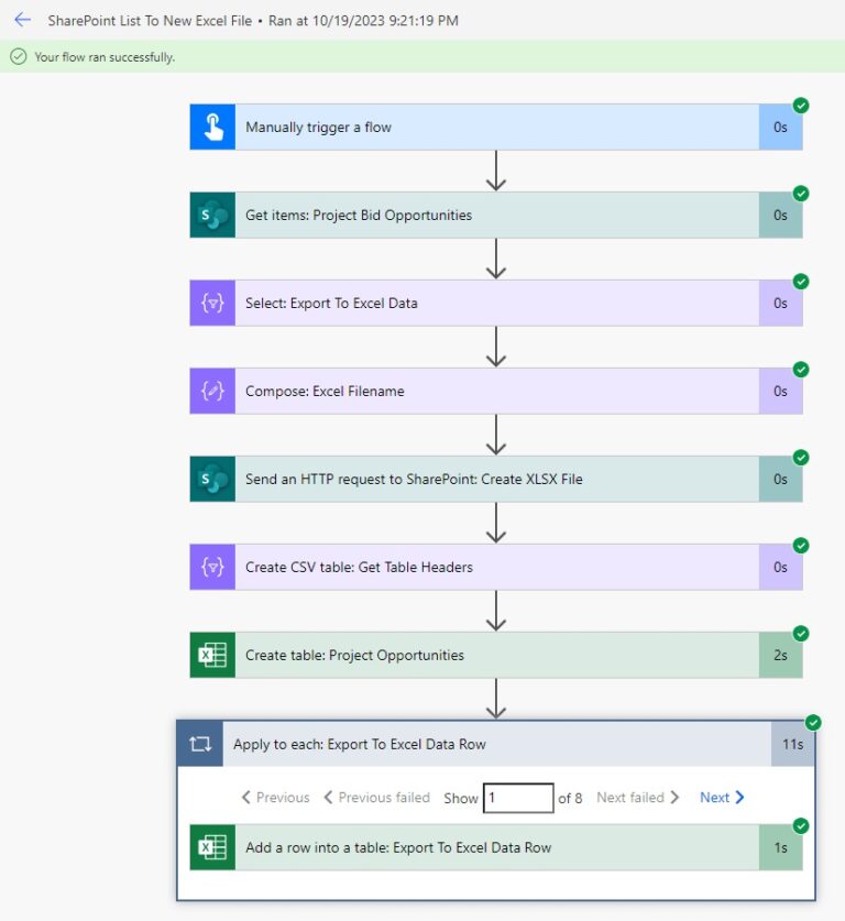 Create An Excel File And Add Rows Using Power Automate