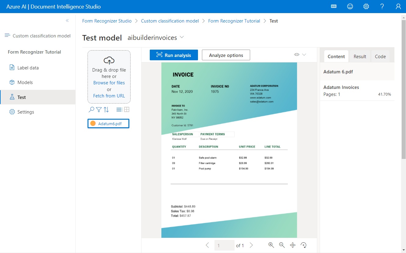 Document Classification With Power Automate And Azure AI