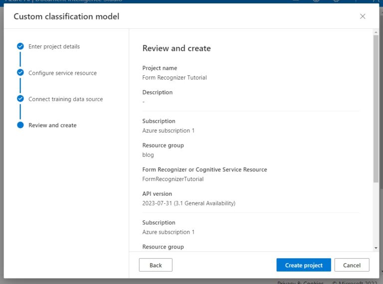 Document Classification With Power Automate And Azure AI
