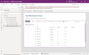 SharePoint Document Library In A Power Apps Custom Page
