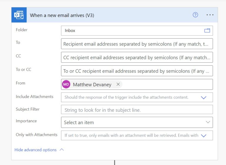 How To Set An Email Category In Power Automate
