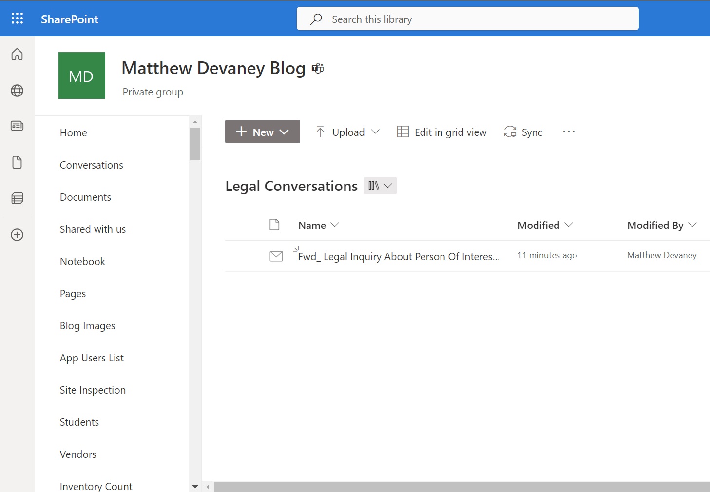 Power Automate: Save An Email Message To SharePoint
