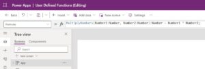 Power Apps User Defined Functions: Write Code Once And Reuse