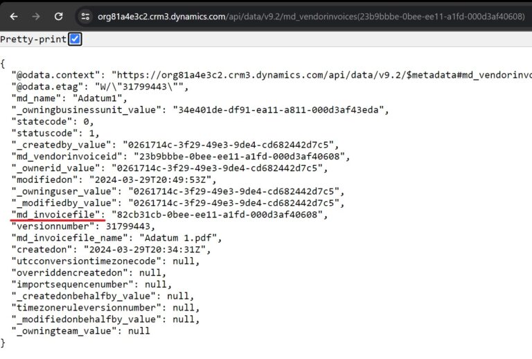 Power Apps: Download File From Dataverse File Column