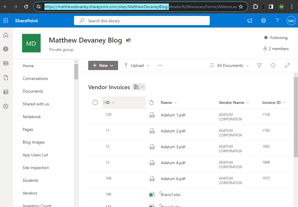 Power Apps: Download File From SharePoint Document Library