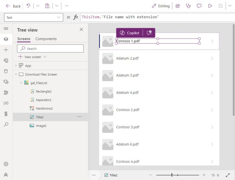 Power Apps: Download File From SharePoint Document Library