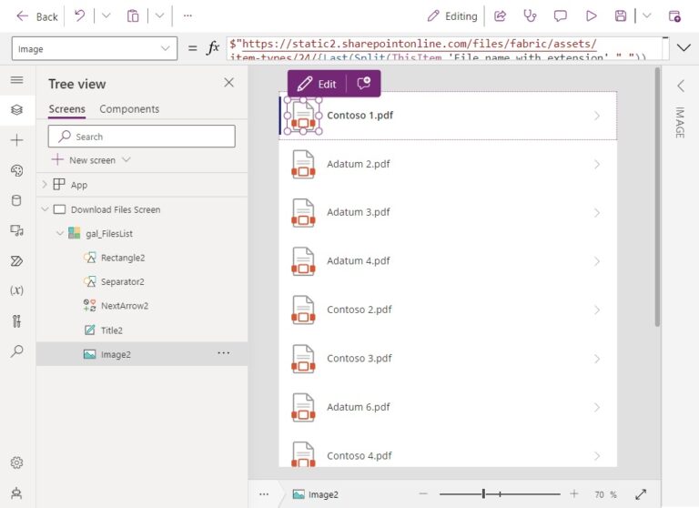 Power Apps: Download File From SharePoint Document Library