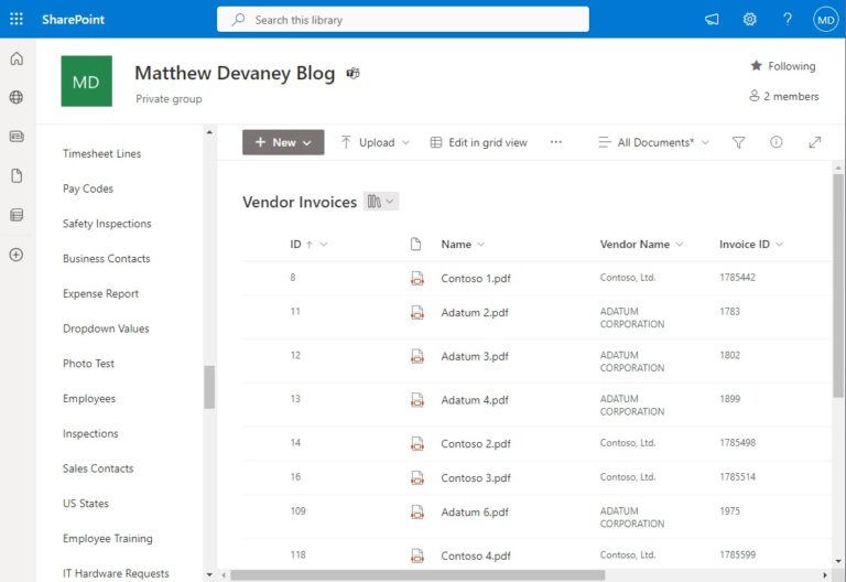 Power Apps: Download File From SharePoint Document Library