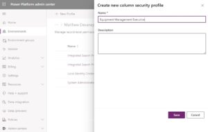 How To Enable Column Level Security In Dataverse