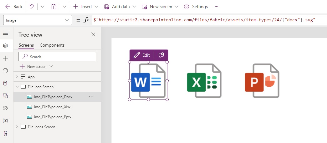 How To Show File Type Icons In A Power Apps Gallery