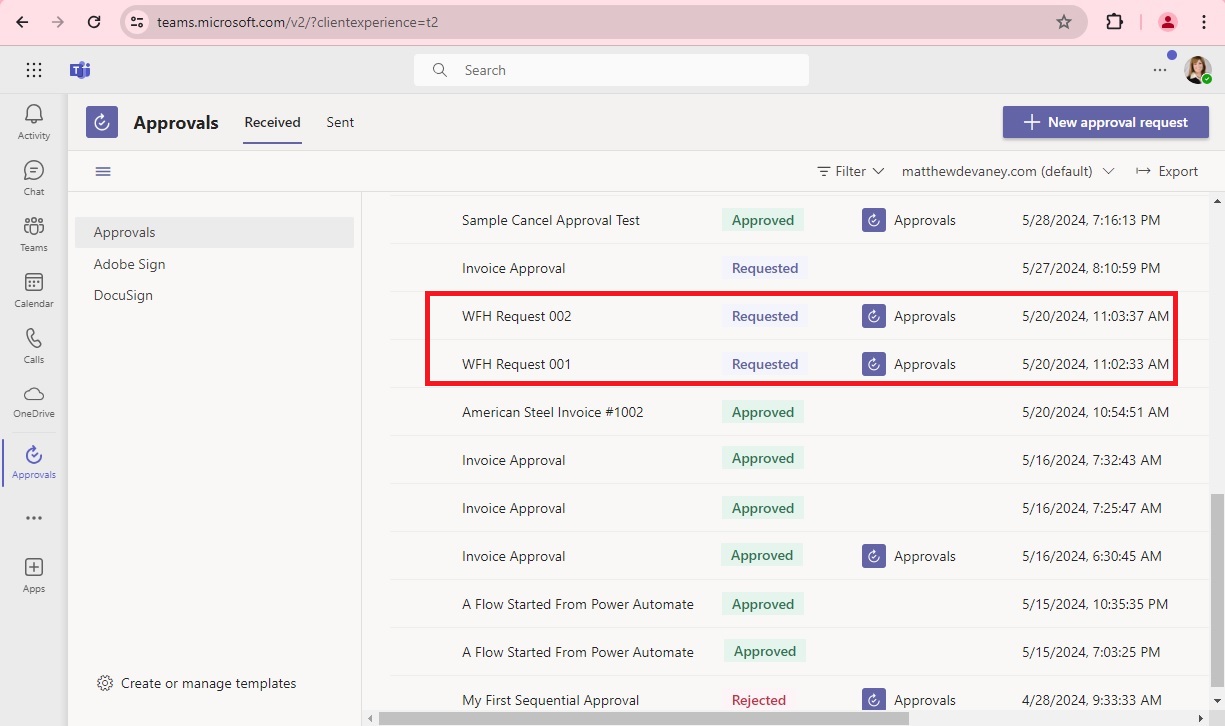Power Automate Approval Reminder Summary Email