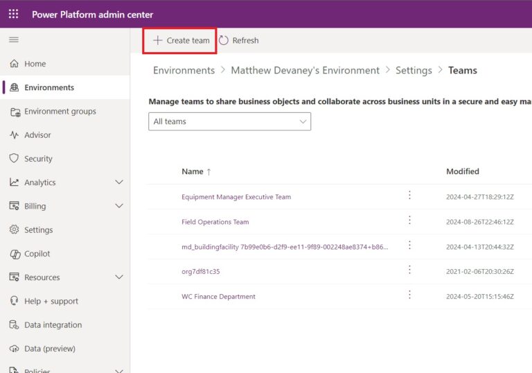 Force Sync Users From Entra Security Group To Dataverse Team