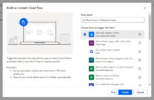 Power Automate List Rows In A Dataverse View