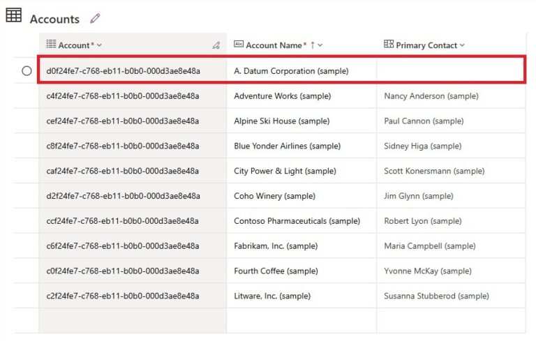 Power Automate: Update A Lookup Column In Dataverse