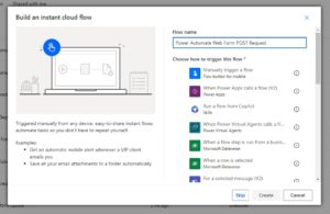 Power Automate Flow To Host A Web Page/Web Application