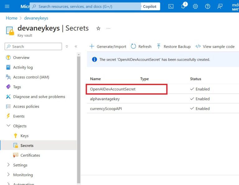 How To Setup A Power Platform Environment Variable Secret