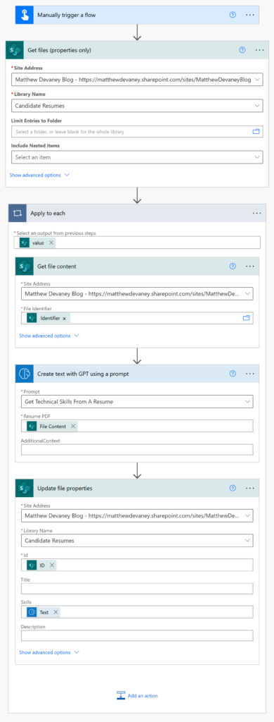 Power Automate: Perform An AI Prompt On A PDF Document