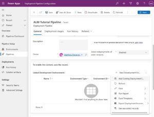 Create A Power Platform Pipeline - Matthew Devaney
