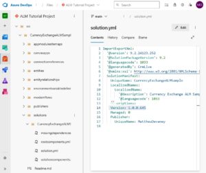 Dataverse Git Integration: Commit Code Changes To A Git Repo - Matthew Devaney