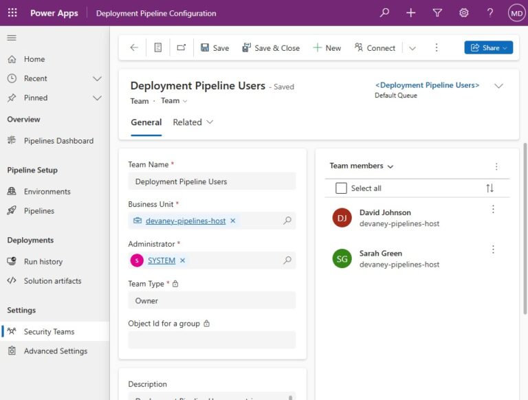 Assign Power Platform Pipelines Security Roles - Matthew Devaney