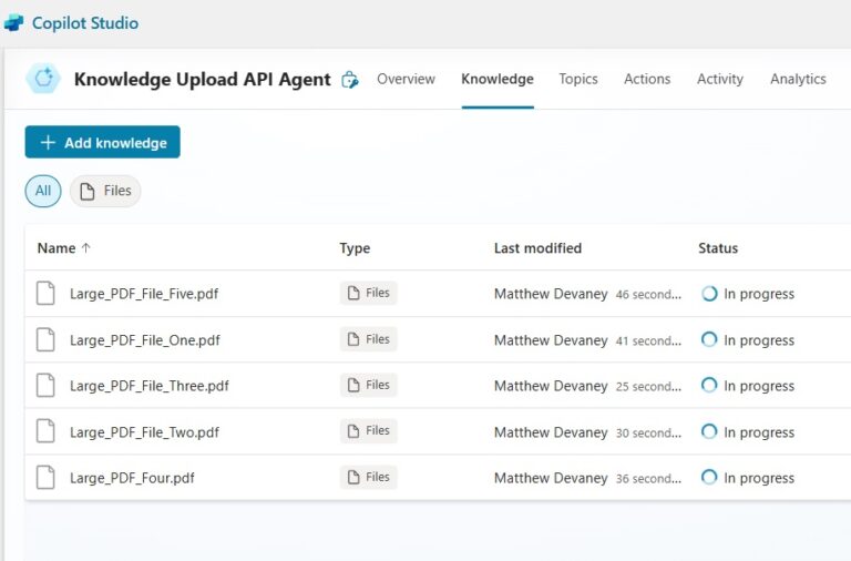 How To Add Copilot Studio Knowledge Files Using Power Automate
