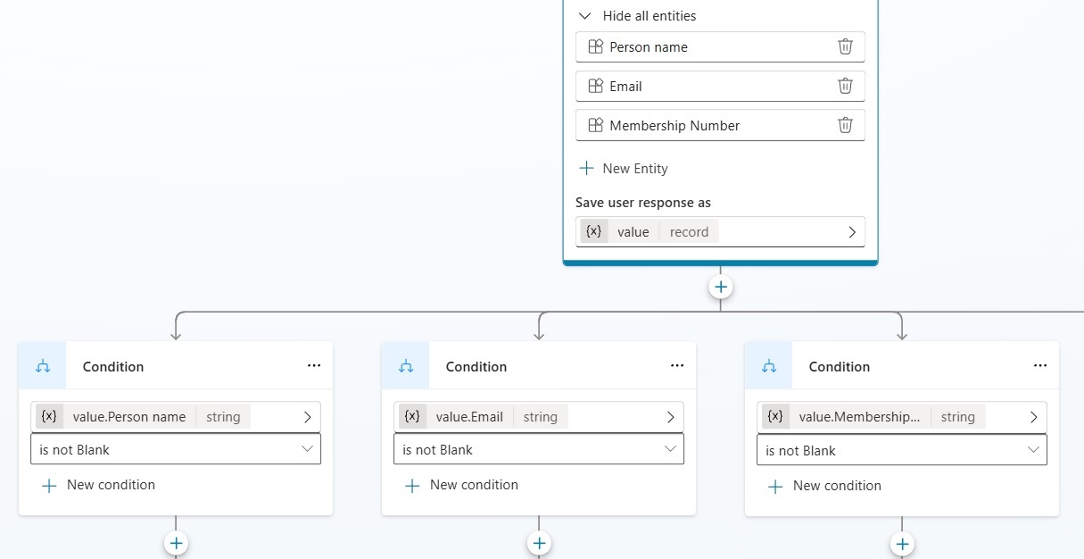 Copilot Studio: Detect Multiple Entity Types In A Question