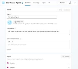 Copilot Studio Easiest Way To Upload A File In A Chat Window