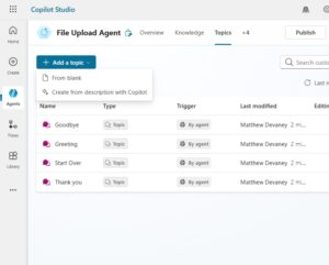 Copilot Studio Easiest Way To Upload A File In A Chat Window