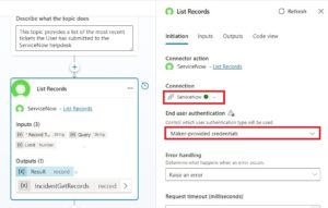 Copilot Studio: ServiceNow Connect Knowledge Base + Incidents