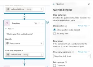 Question Nodes vs. Topic Inputs In Copilot Studio